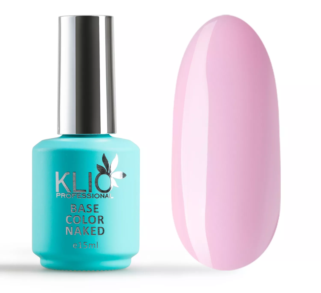 KLIO Каучуковая база COLOR NAKED 12 15мл