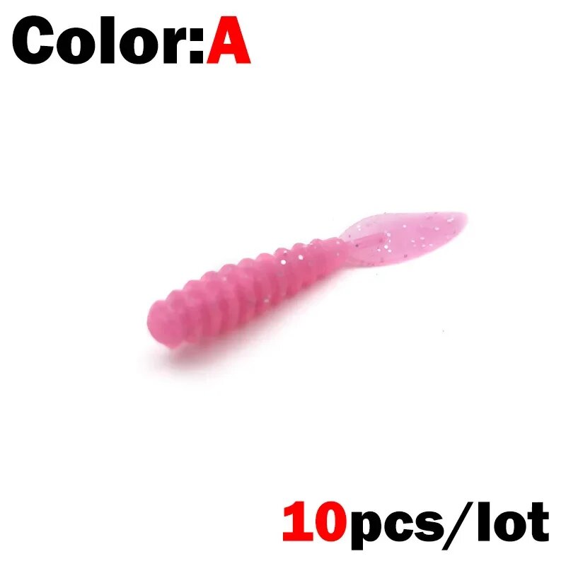 Воблеры мини 3,5 см, розовый (Color: A), 10 шт.