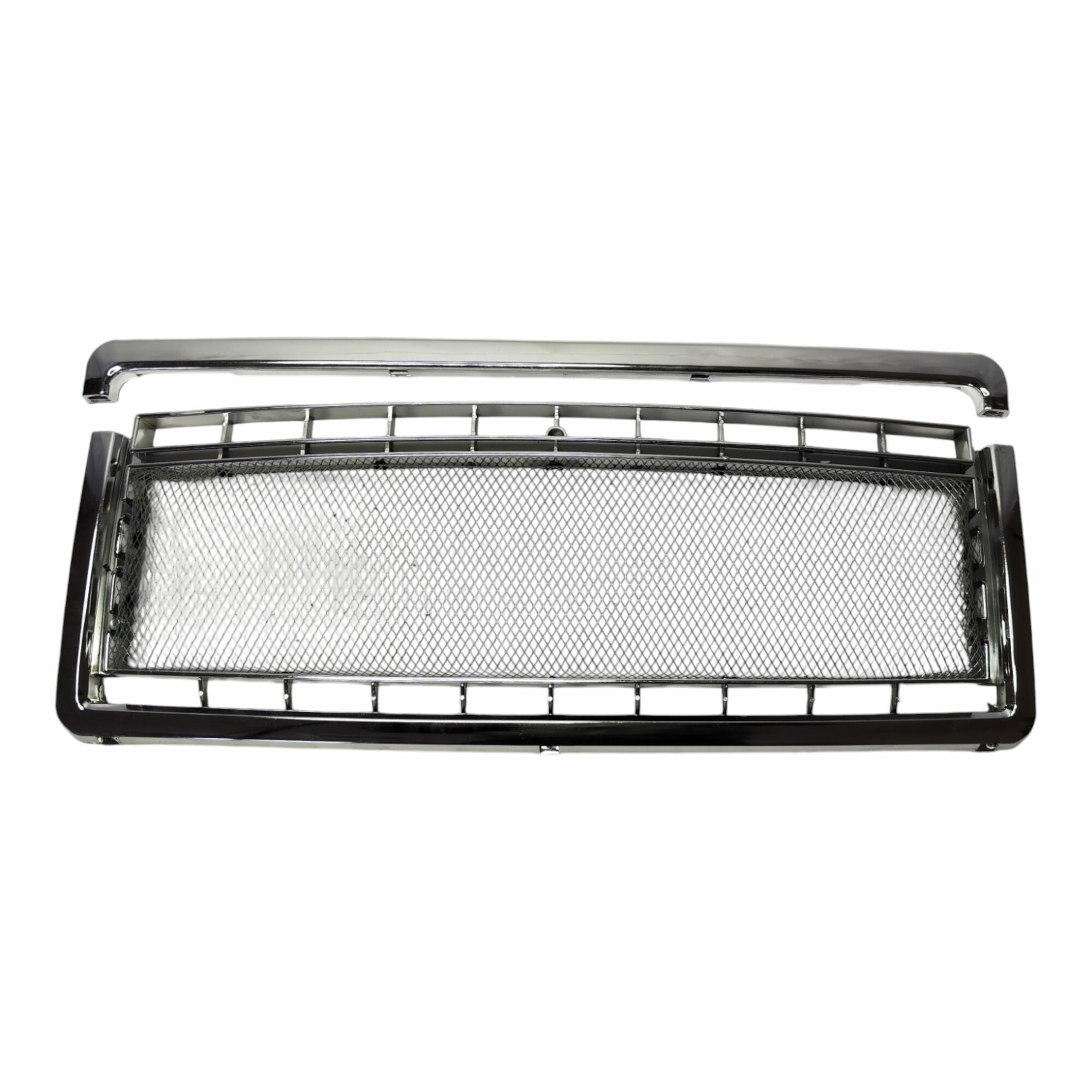 Решетка радиатора для ВАЗ-2107 Сетка (Хром) Сызрань -Пластик