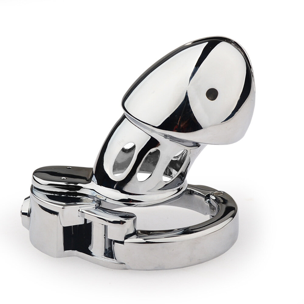 Металлическая клетка, диаметр которой можно регулировать, - замок целомудрия, подходящий для мужчин