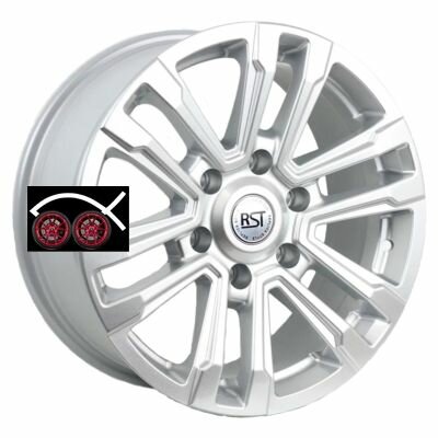 Колесный диск RST R107 (Haval H9) 7x17 6x139.7 ET40 D75.1 серебристый