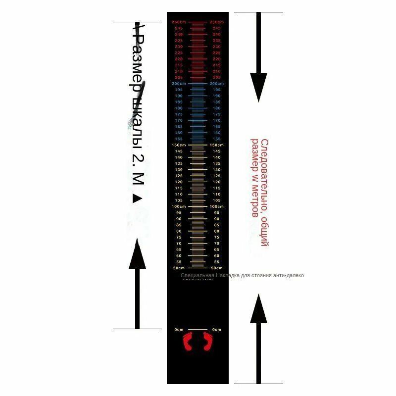 Xiaomi YouPin Специальный нескользящий напольный коврик для испытаний по прыжкам в длину с места, утолщенный коврик для тренировок в помещении,3000, черный