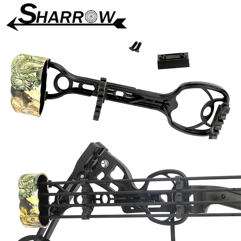 Нейлоновый чехол-держатель для колчана для стрельбы из лука, вмещает 4 стрелы, быстросъемный, съемный, портативный для стрельбы из блочного лука