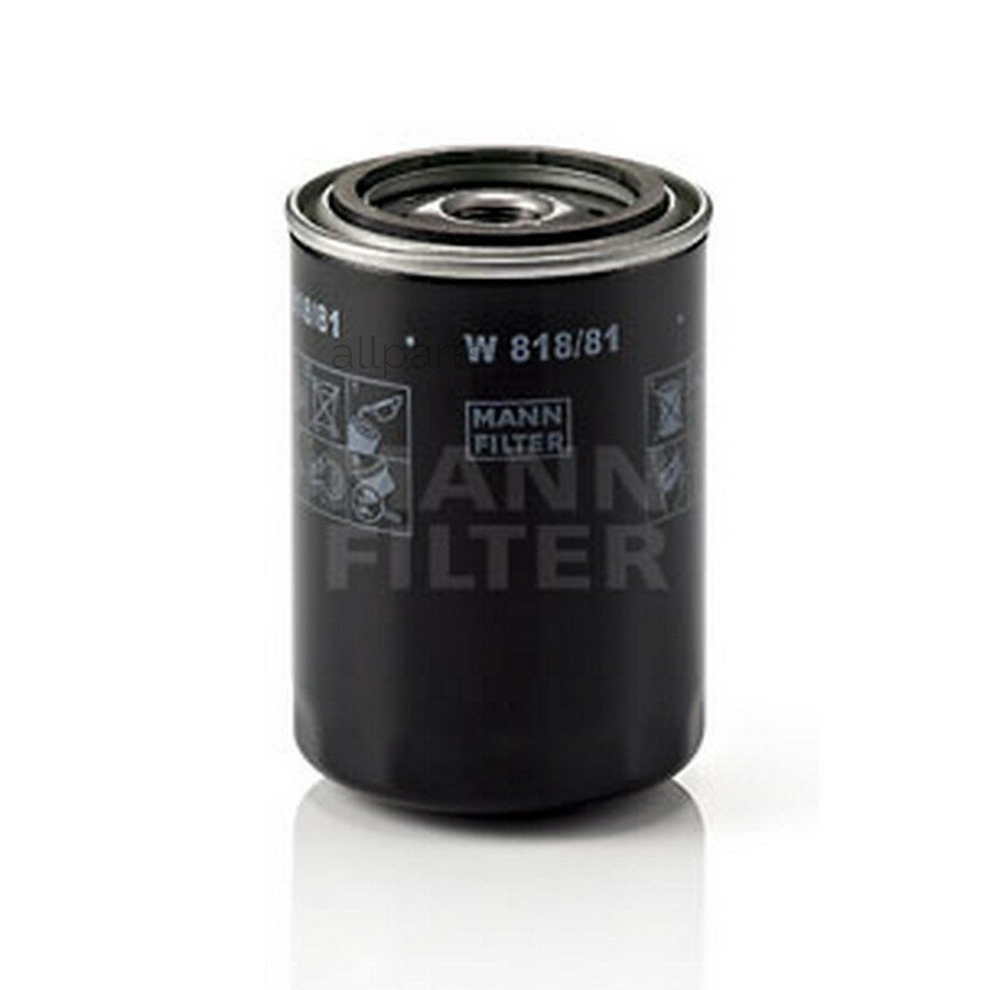 MANN-FILTER W 818/81 Фильтр масляный MANN W 818/81