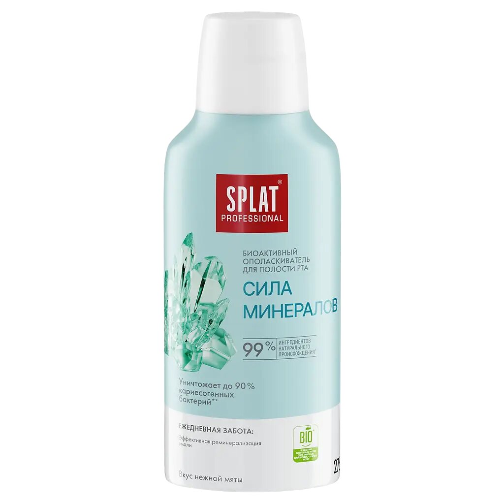Splat Professional Ополаскиватель для полости рта Сила Минералов 275 мл 1 шт