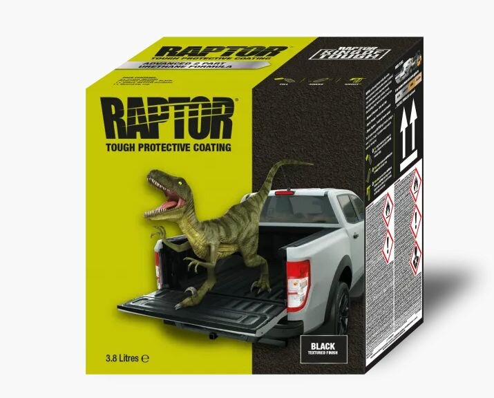 U-POL RAPTOR 2K 3:1 Защитное покрытие повышенной прочности, 4+1 (черный)