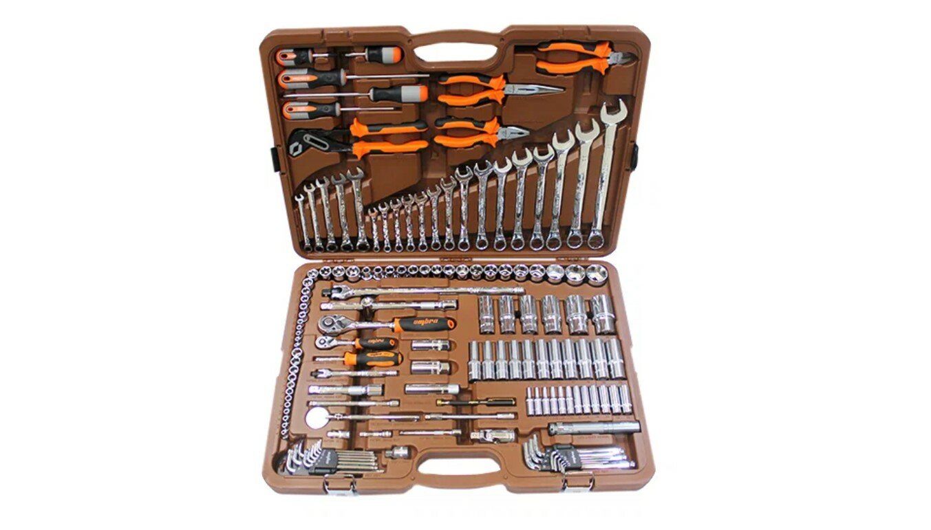 Набор инструментов OMBRA 141 предмет OMT141S, переносной кейс