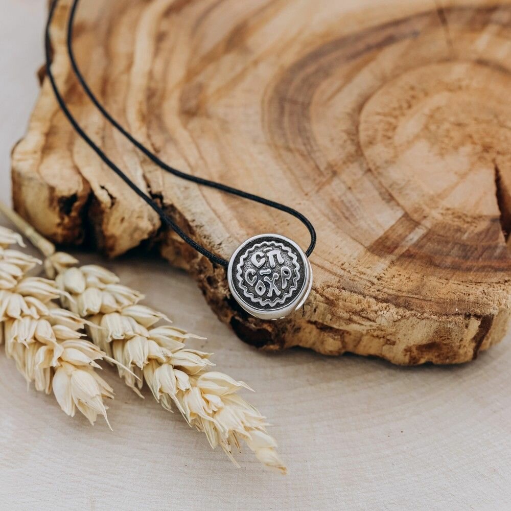 Подвеска, серебро, 925 проба, чернение, оксидирование