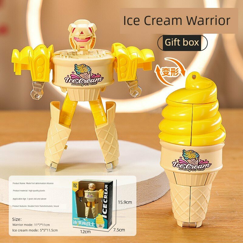 Интернет-хит: трансформируемая игрушка McDonald's — робот-бургер, картошки фри, модель Кинг-Конга, развивающая игрушка