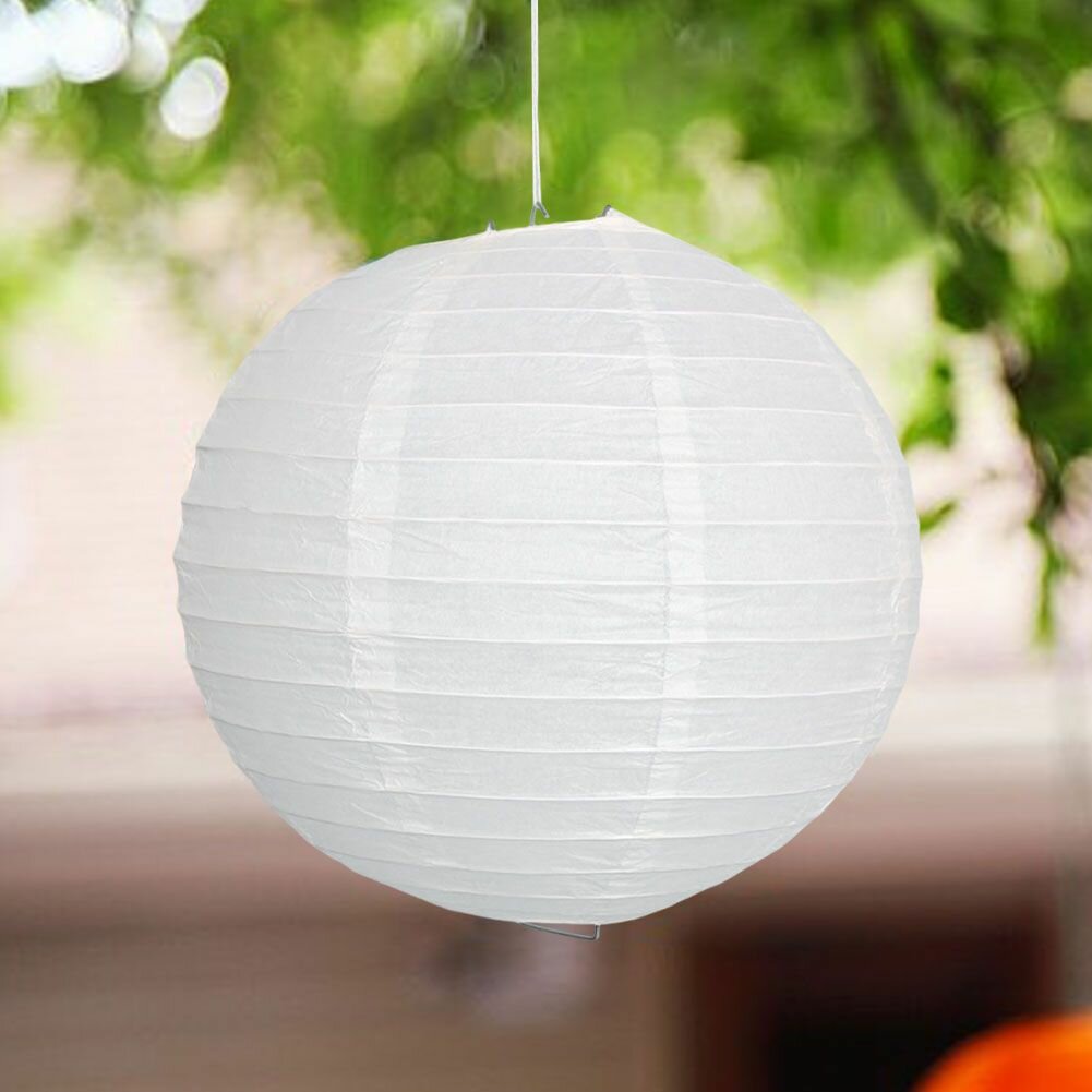 5 шт. 4-дюймовые круглые китайские бумажные фонарики, домашний декор, подвесные бумажные шары