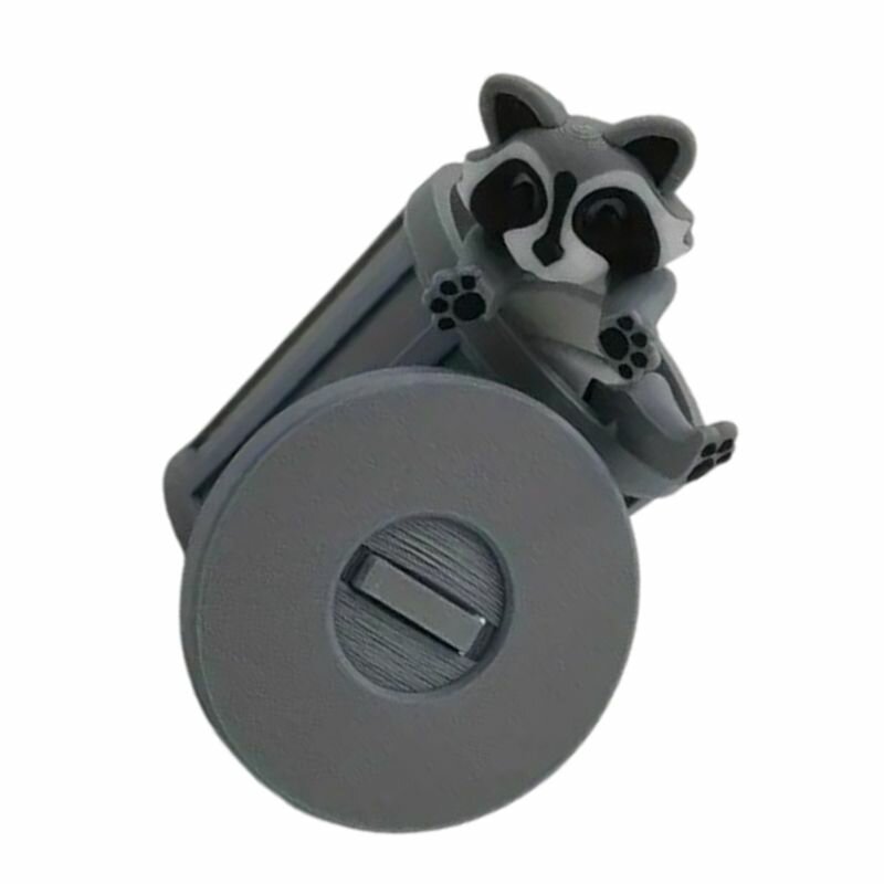 Художественное мусорное ведро для 3D-печати little fox пластиковая игрушка украшения рабочего стола-енот