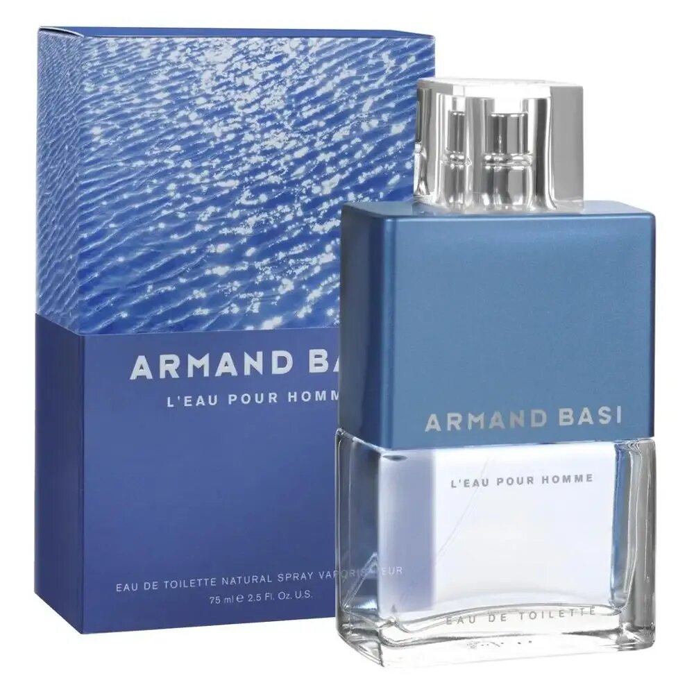 Armand Basi L'Eau Pour Homme туалетная вода 75 мл, аромат для мужчин