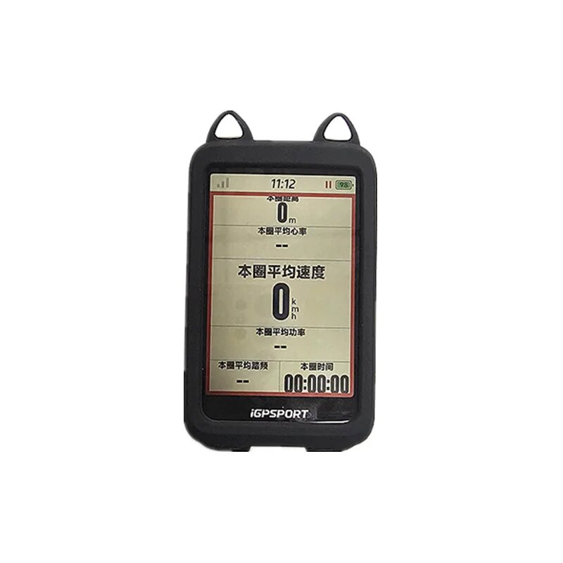 Силиконовый чехол Caysolle для iGPSPORT BiNavi Black