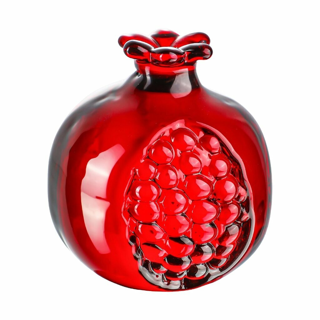 Маленькие стеклянные фрукты Скульптура Украшение Миниатюрное пресс-папье для стола