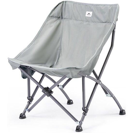 Кресло складное Naturehike Moon Chair CNK23JU0001 с регулируемыми ножками, серый,6976023929786