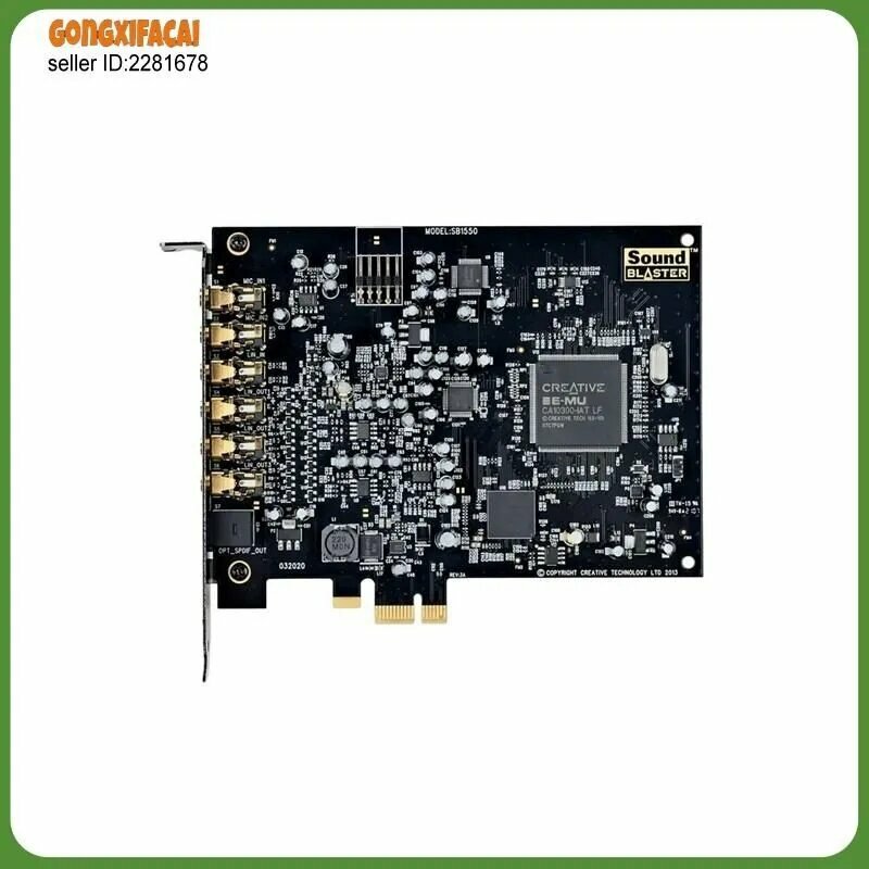 Creative Sound Blaster Audigy RX звуковая карта для ПК с поддержкой 7.1