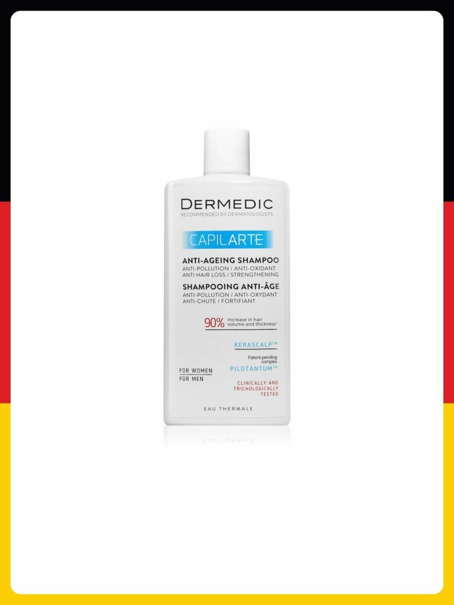 Шампунь для волос Dermedic Capilarte Anti-Aging Shampoo, 300 мл