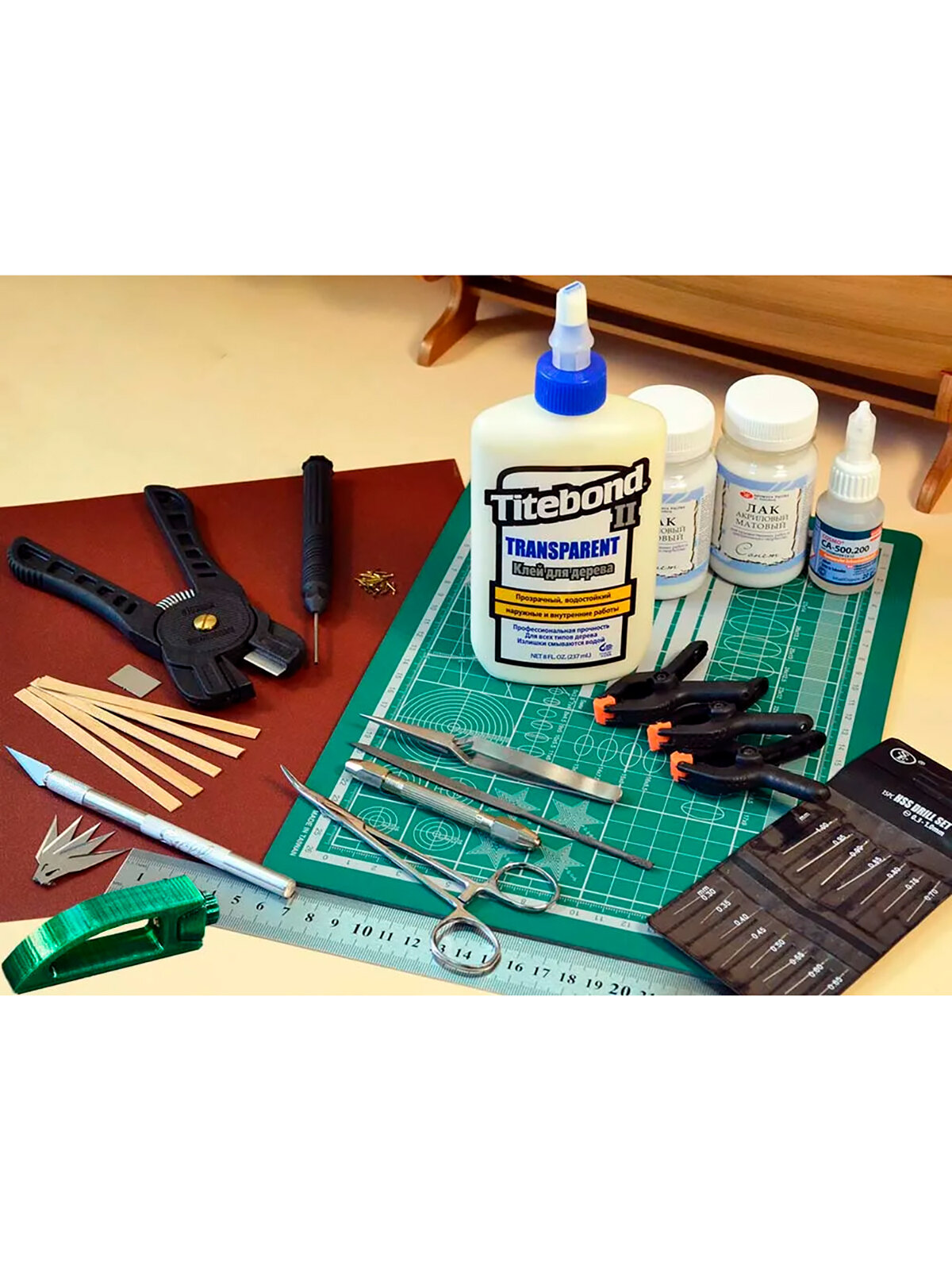 Набор инструментов судомоделиста для создания моделей кораблей и судов