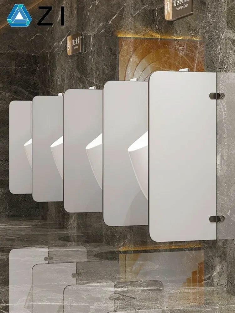 Перегородка для писсуара Настенное крепление Туалетная перегородкаперегородка 40X90cm