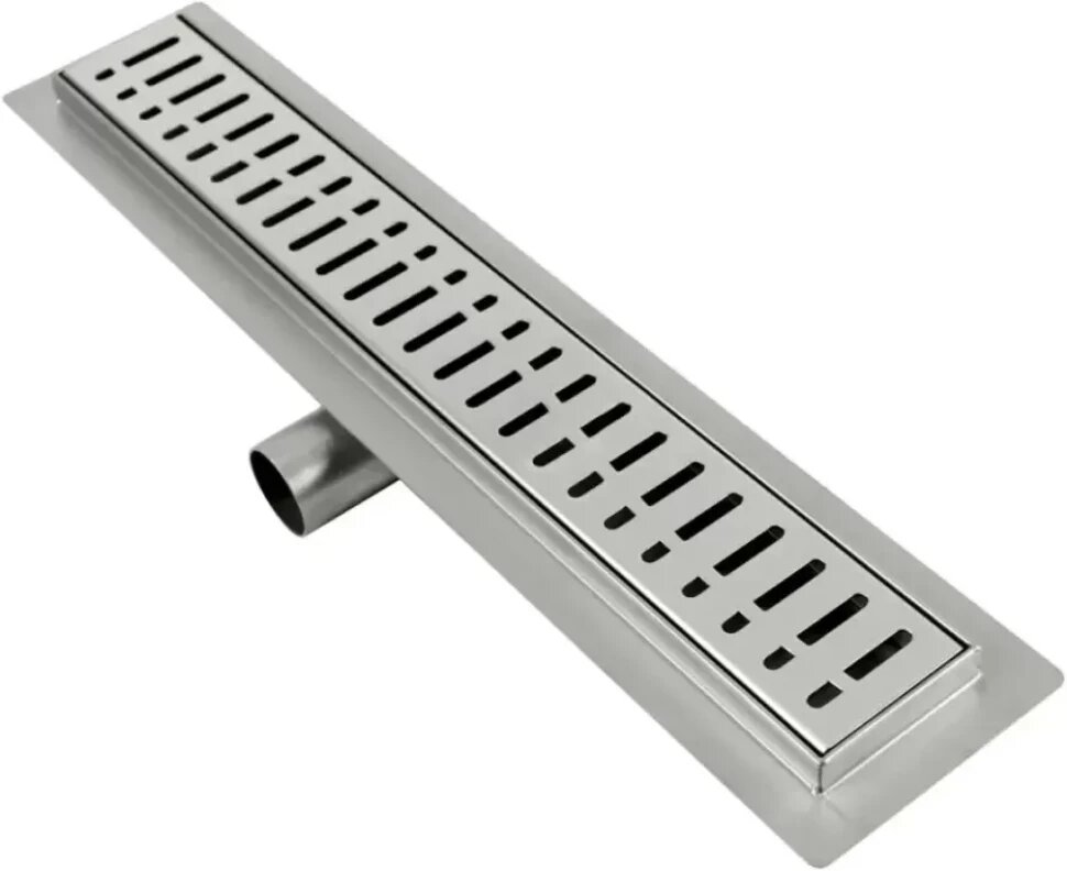 Душевой трап (лоток) Raglo R650.80.05 80 см, с решеткой, перфорированный, сатин