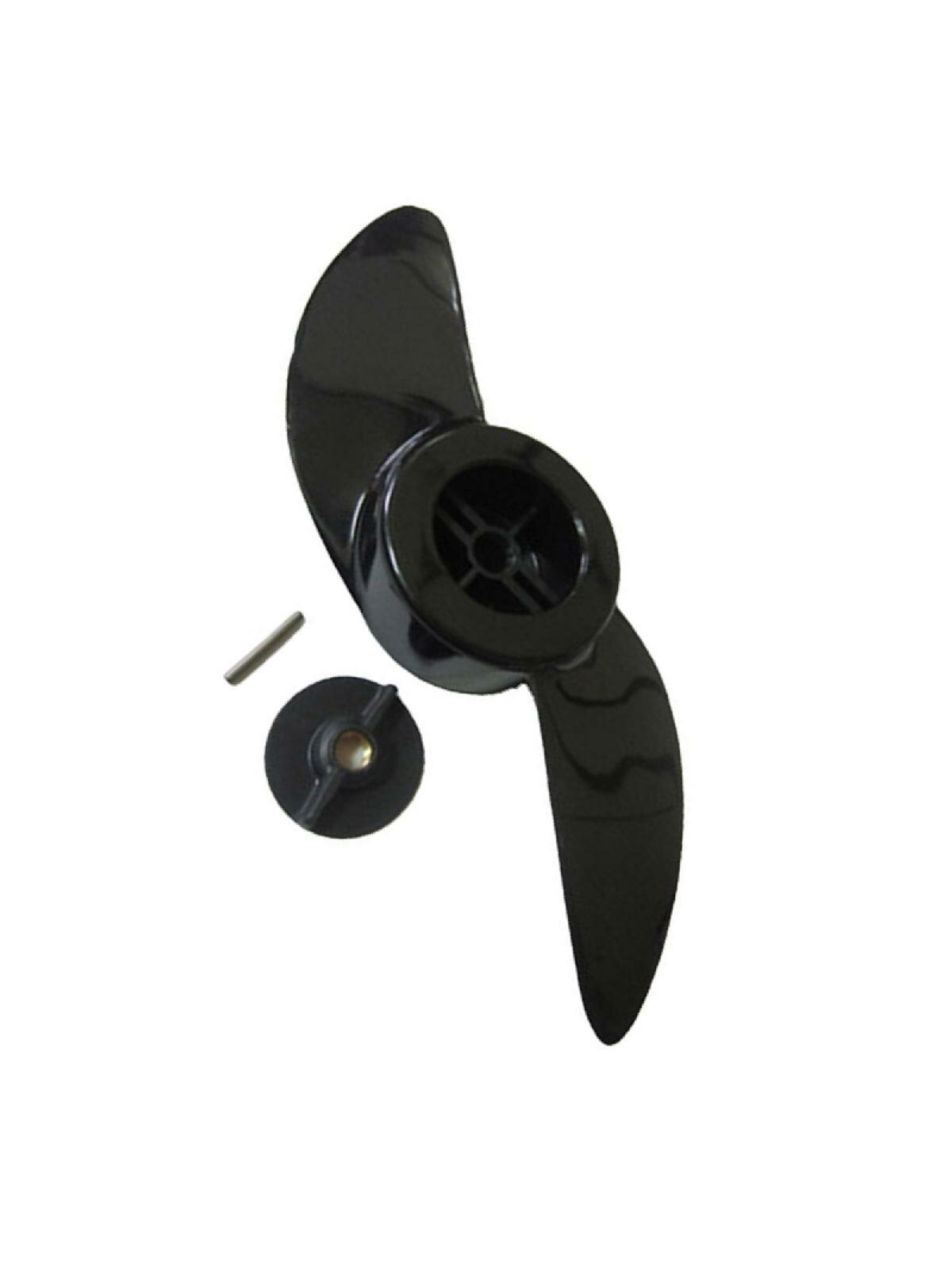 Черный двухлопастный электрический пропеллер ET34 propeller