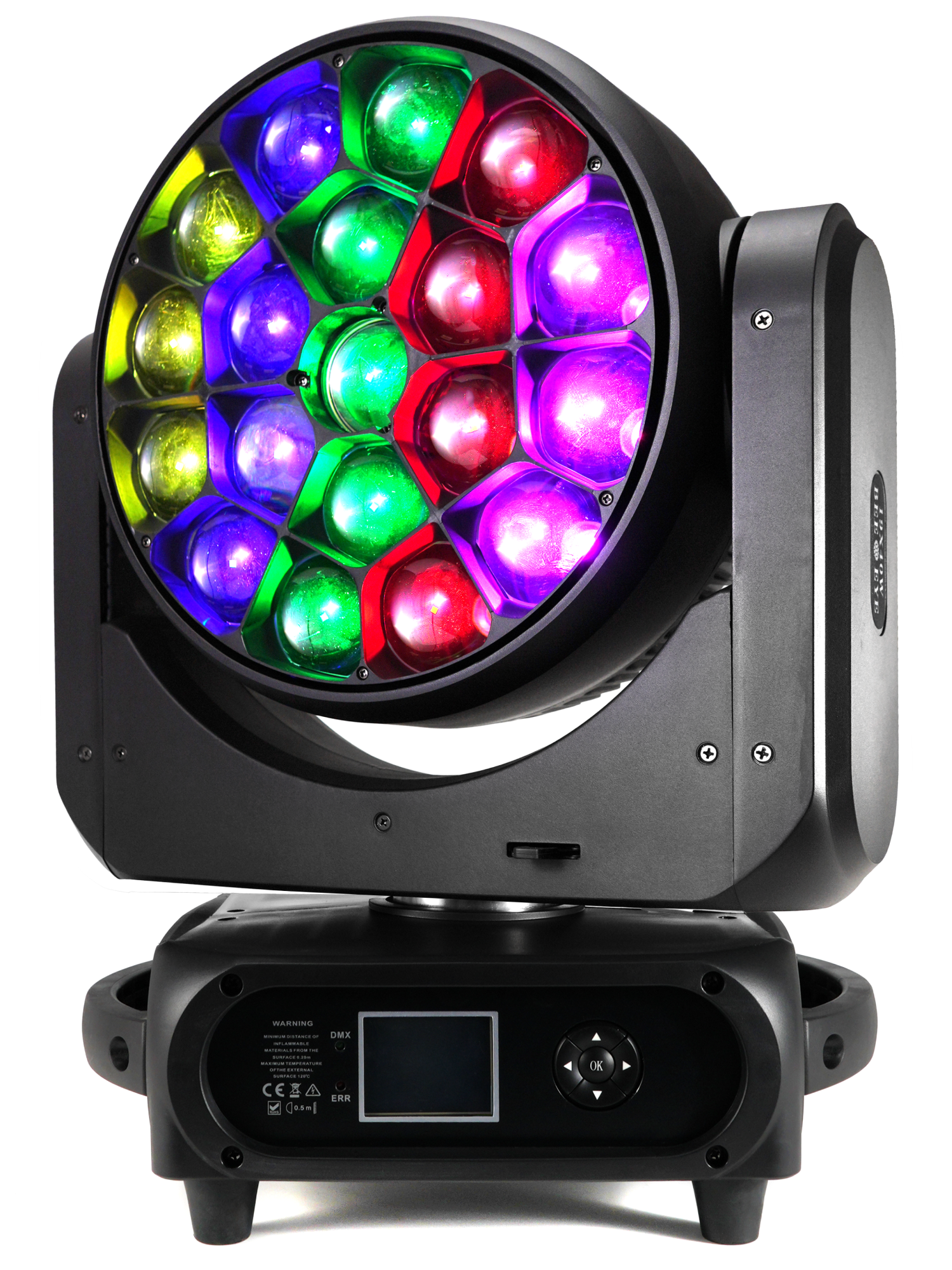 Профессиональная вращающаяся голова SkyDisco MH 15R, 19 х 40 Вт светодиодов