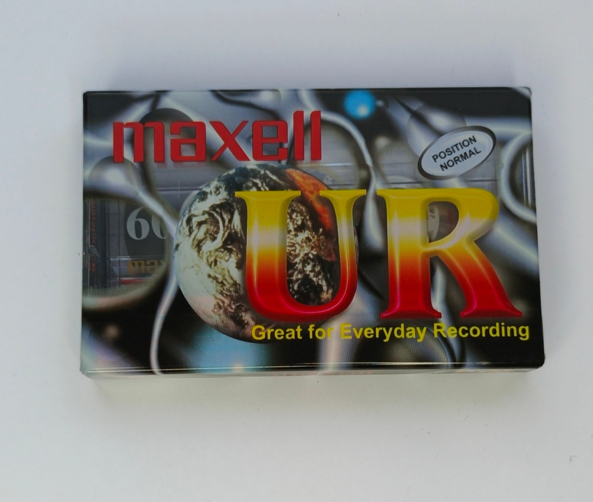 Аудиокассета для записи Maxell UR 60в заводской упаковке