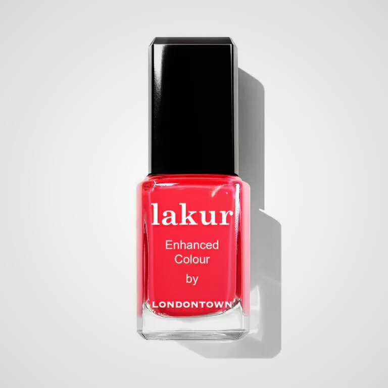 Лак для ногтей Малиновый джем 12 мл LONDONTOWN lakur Enhanced Colour Down to Dilly Лак для ногтей 12 мл