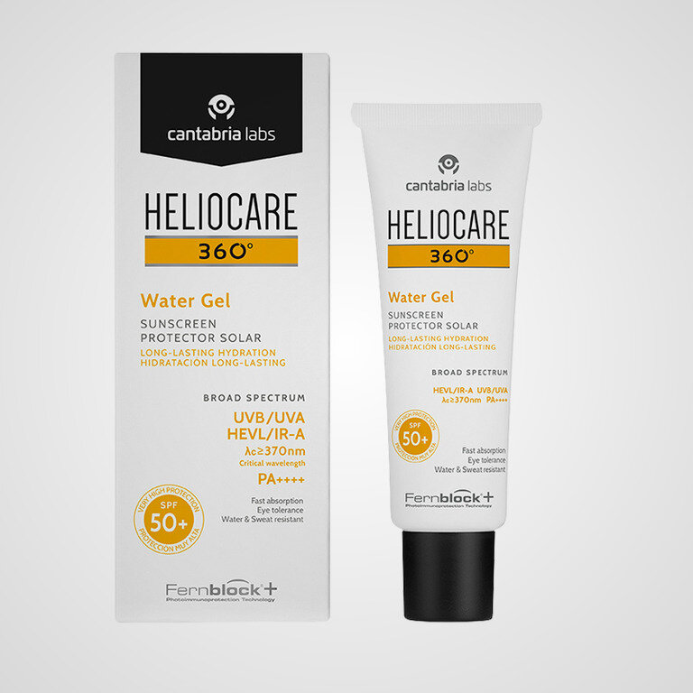 Солнцезащитный увлажняющий гель-флюид SPF 50+ 50 мл HELIOCARE 360 Water Gel Sunscreen SPF 50+ Гель 50 мл