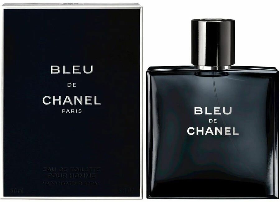 Chanel bleu de chanel 50 ml , туалетная вода , классический , древесно-фужерный мужской аромат