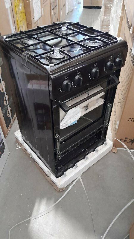 Плита газовая CEZARIS ПГ 2150-03 коричневый, полный г/контроль (уценка)