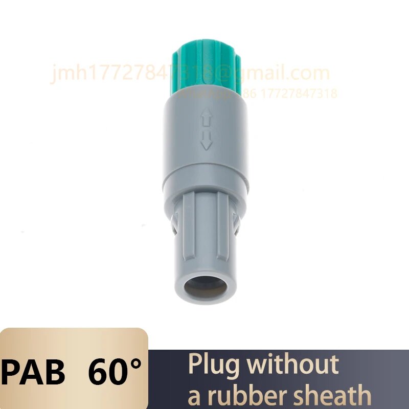 Разъем PAB 60° без резиновой оплётки, 8pin