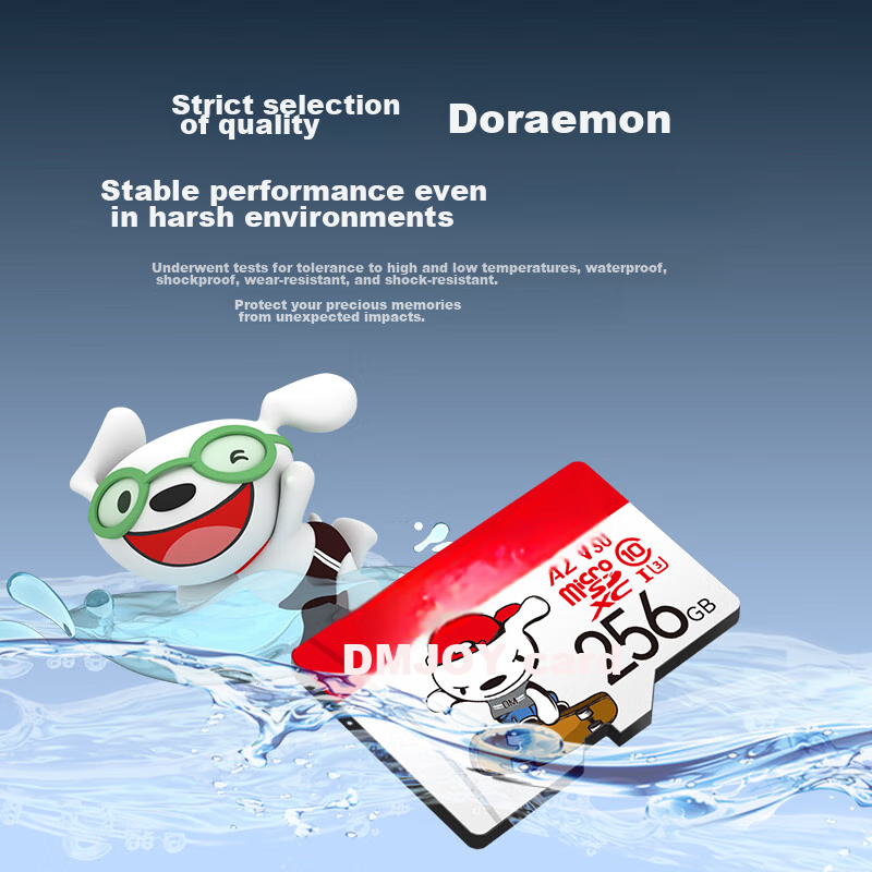 DM Daimai 256GB TF MicroSD карта C10 A2 U3 высокоскоростной накопитель для телефонов компьютеров видеорегистраторов и