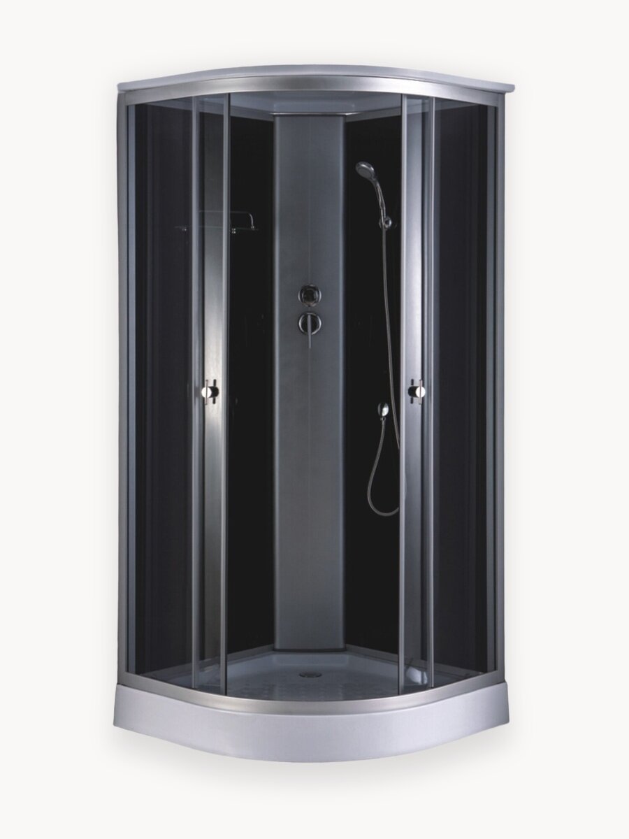 Душевая кабина ASTERA PB 99 (900/900/2180) низкий поддон(13см) стекло тонированное