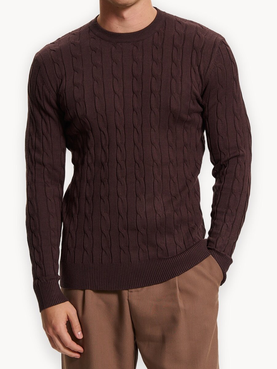 Джемпер вязаный тонкий