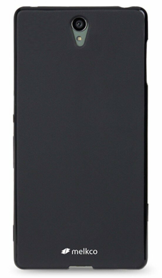 Накладка Melkco силиконовая для Sony Xperia C5 Ultra черная