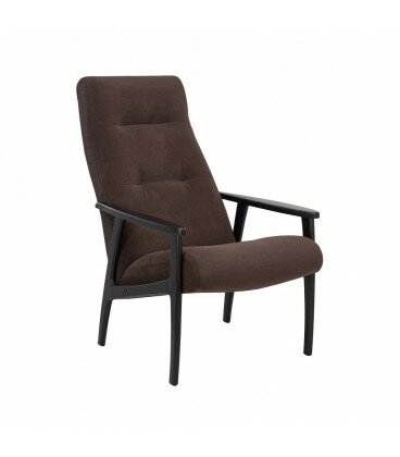 Кресло Leset Remix, венге, ткань велюр, ophelia 15