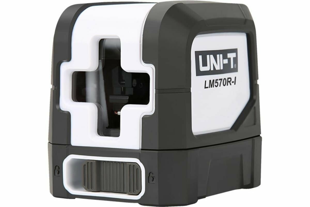 Лазерный уровень UNI-T LM570R-I, двухлучевой, красный луч, горизонталь/вертикаль