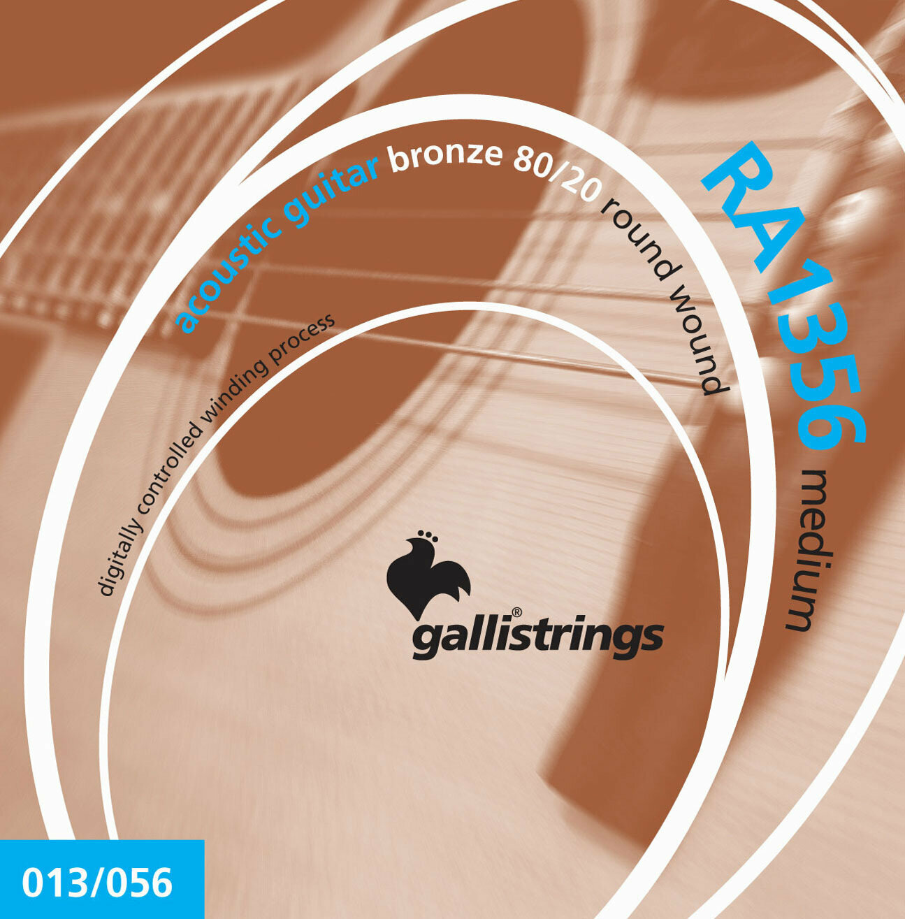 Струны для акустической гитары Galli Strings RA1356 13-56