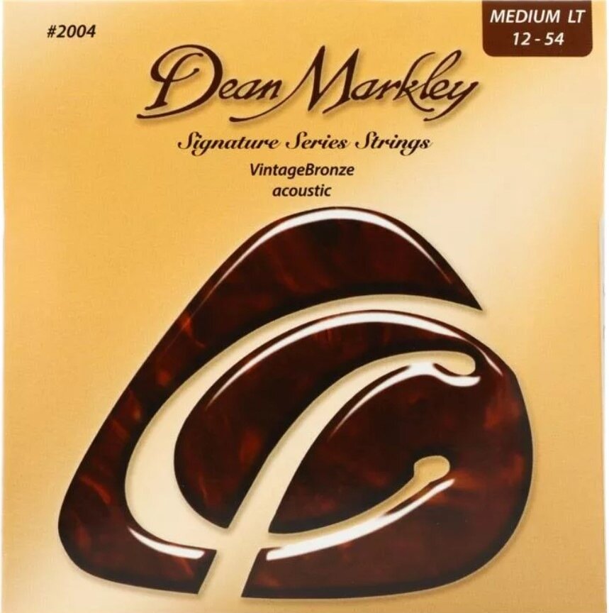 Струны для акустической гитары Dean Markley Vintage Bronze Acoustic ML DM2004 12-54