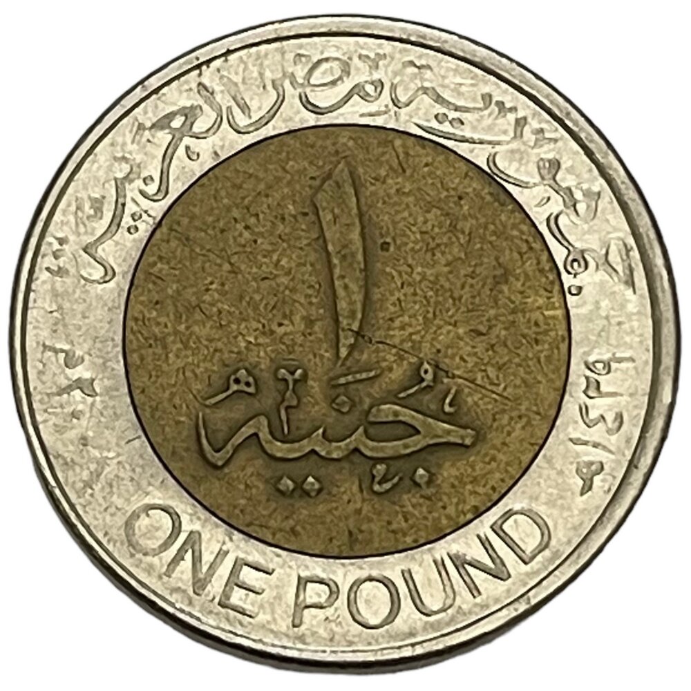 Египет 1 фунт 2008 г. (AH 1429) (2)