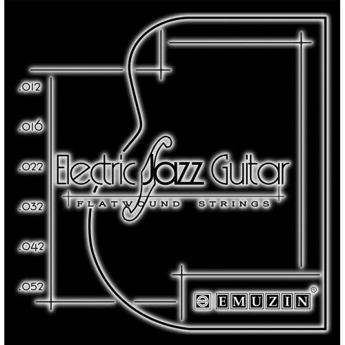 Струны для электрогитары Emuzin Electric Jazz 6FS12-52 12-52