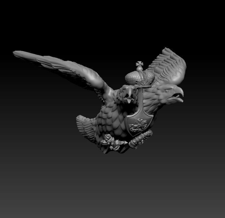 Двуглавый орел "Александр I" 35мм.