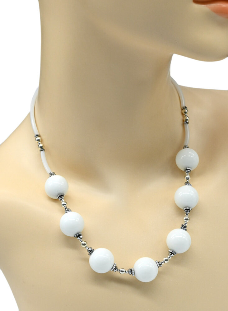 Колье, агат