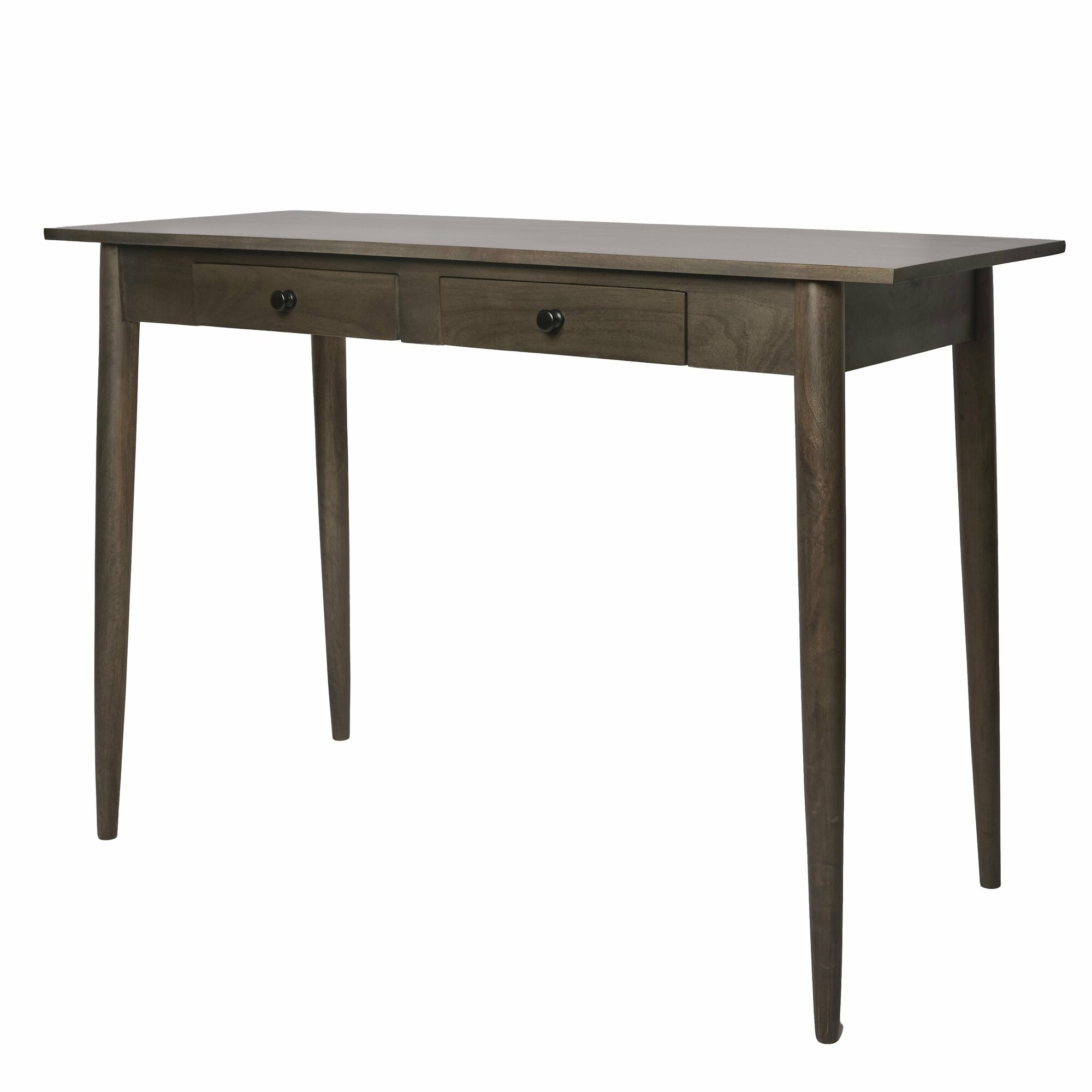 Письменный стол из массива отборной древесины манго, патр грэй, MYLOFT