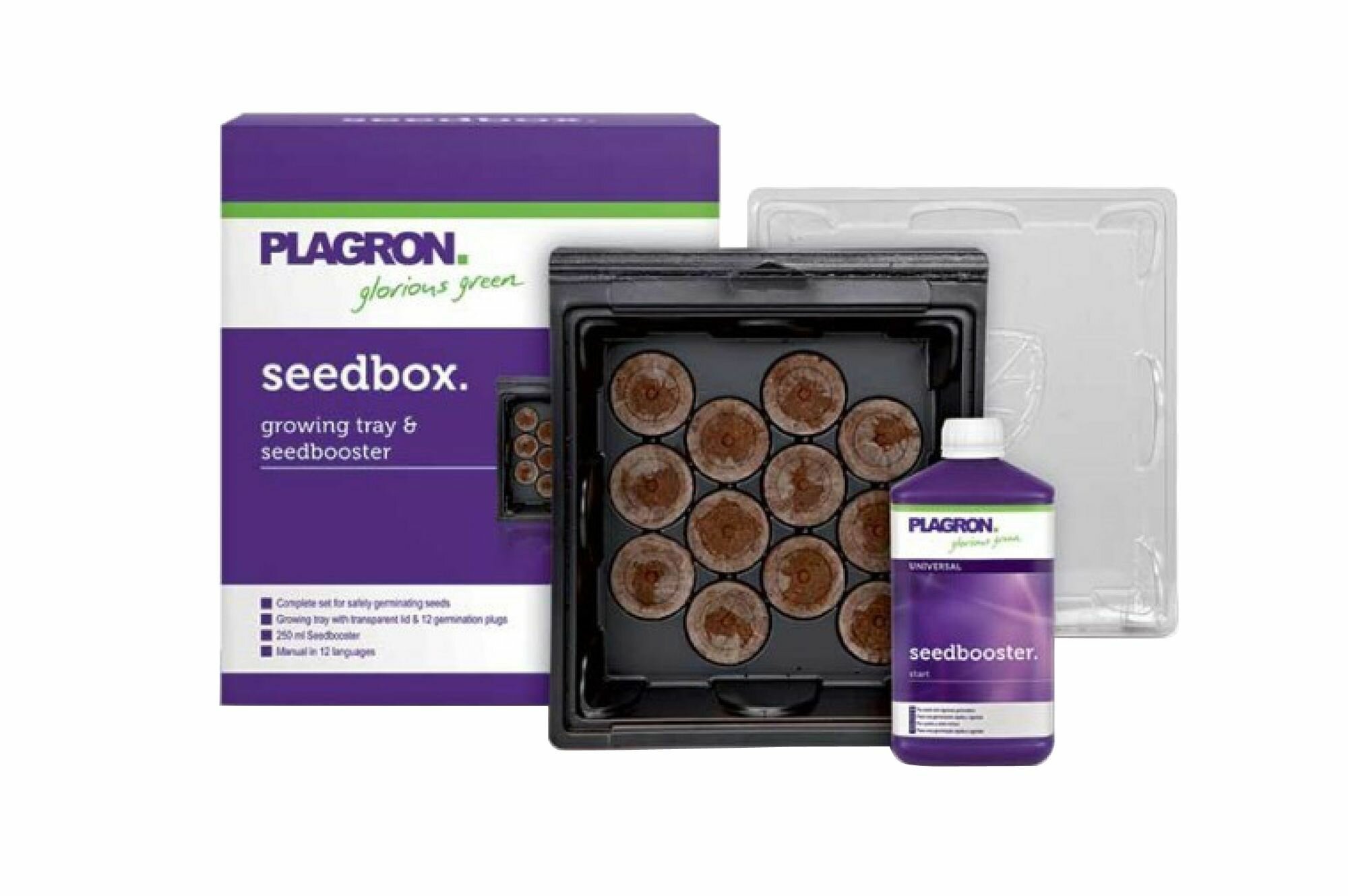 Удобрения для проращивания / Стартовый набор Plagron Seedbox
