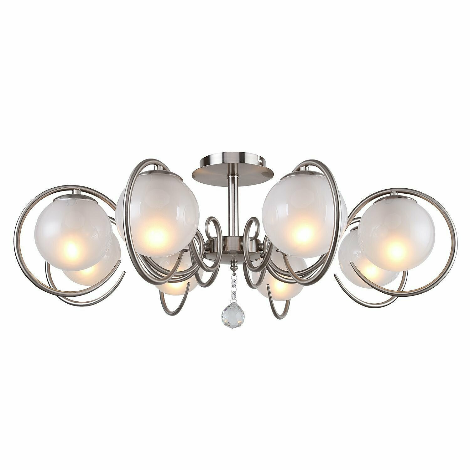 Потолочная люстра F-Promo Fabbio 2349-8U, E14, кол-во ламп:8шт, Никель