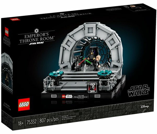 LEGO Star Wars 75352 Диорама: Тронный зал Императора