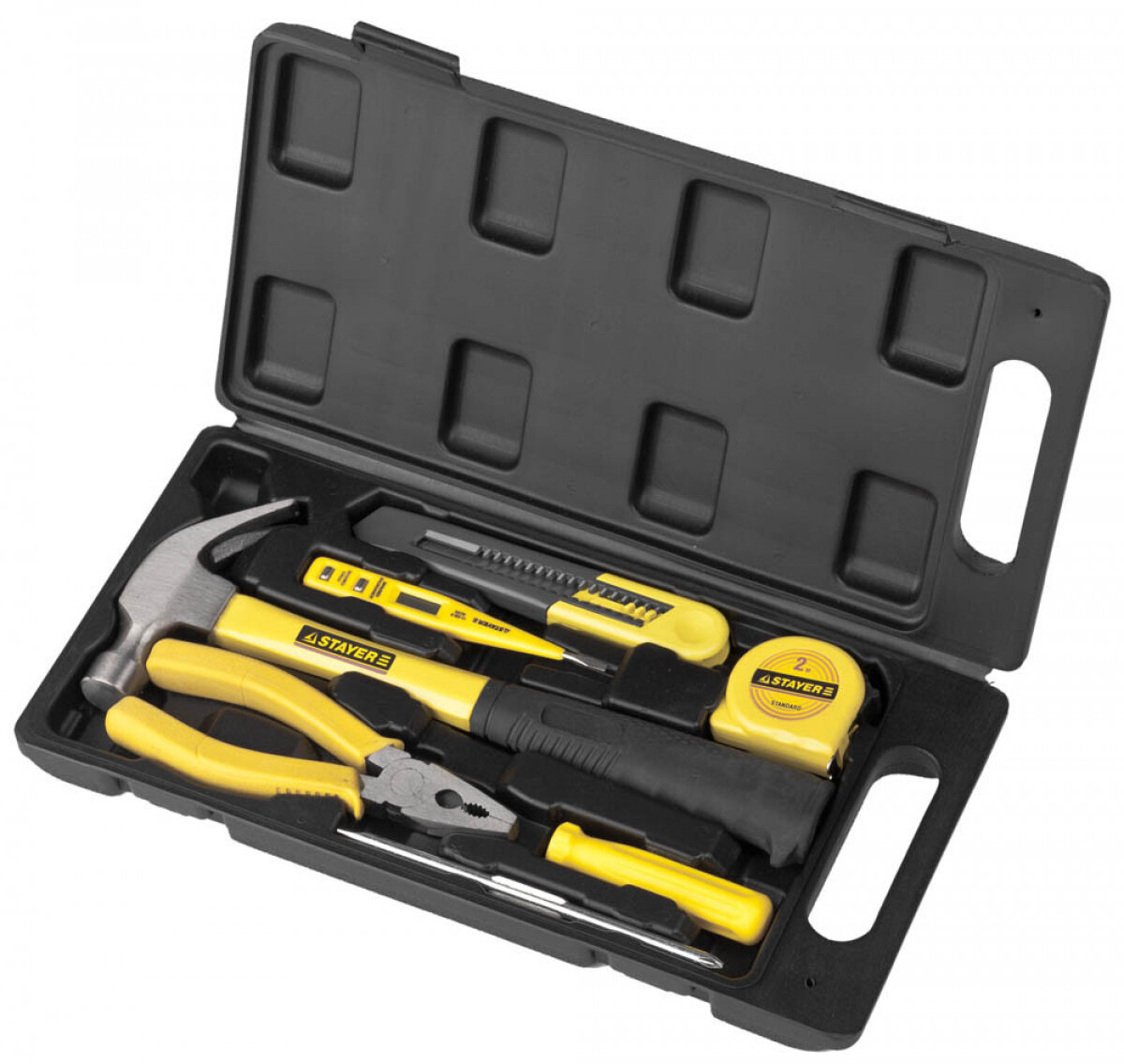 Набор инструментов для ремонтных работ Standard, STAYER 7 шт.