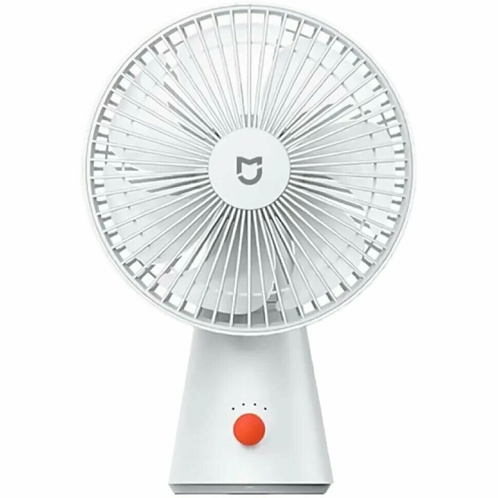 Вентилятор портативный Xiaomi Mijia Desktop Fan (ZMYDFS01DM), 4000mAh, настольный, белый, CN